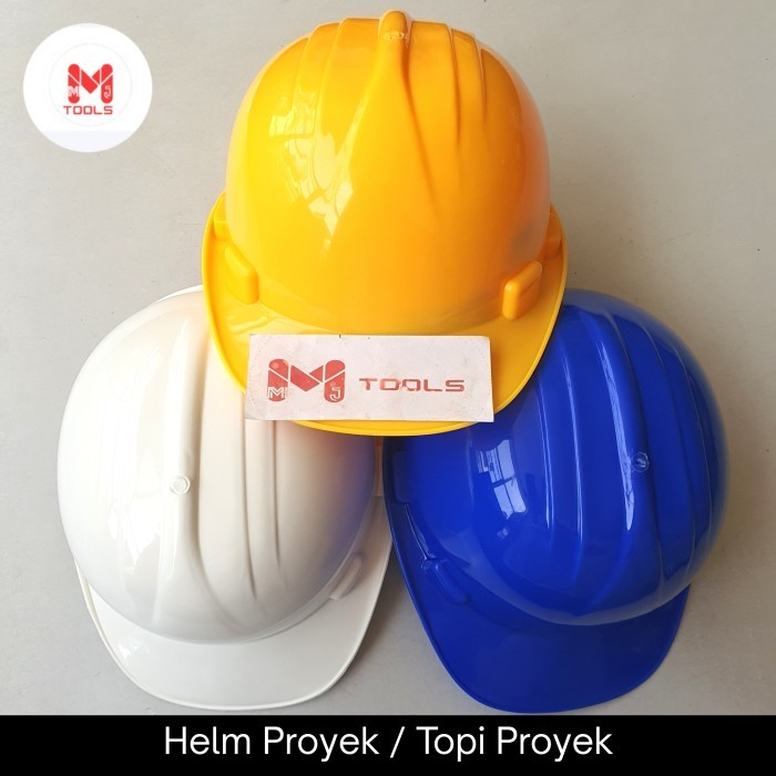 Jual Helm Proyek - Topi Proyek - Safety Helmet - Helm Safety | Shopee ...