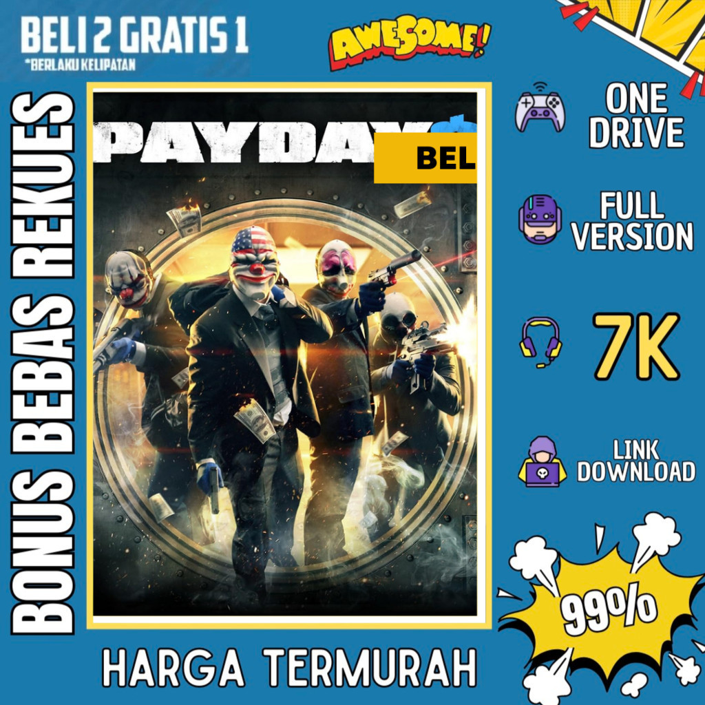 Jual PAYDAY 2 - GAME PC - GAME LAPTOP - PC GAMES - BELI 2 GRATIS 1 ...