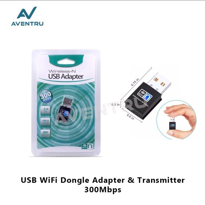 Jual Dongle WiFi USB Dongle Receiver Transmitter PC Adapter WiFi ...