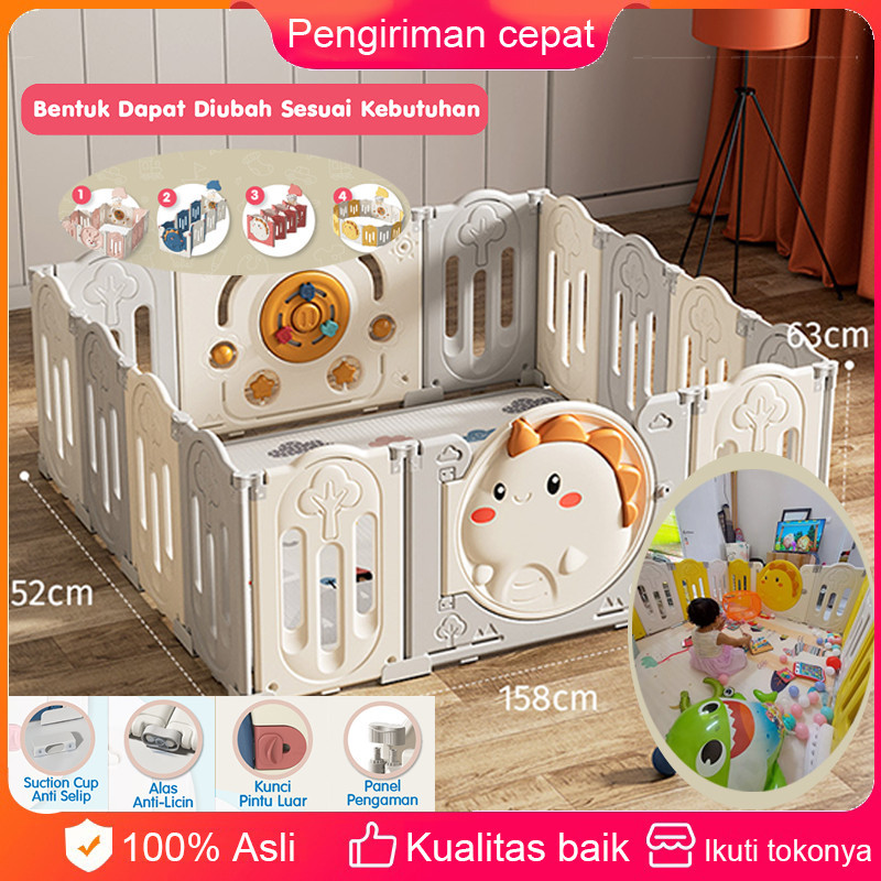 Jual Pagar Bayi Pagar Anak Baby Play Fence Baby Fence Import KokohBisa ...