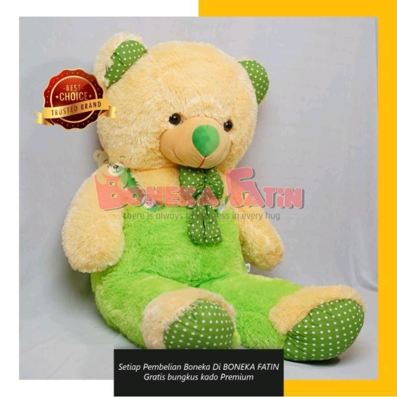 Jual Boneka Teddy Bear Jumbo Jojon|| Boneka Beruang Besar 1.1 meter ...