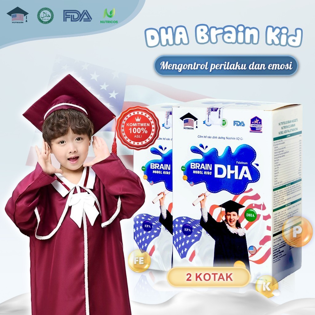 Jual [ BEST SELLER ] (Authentic )DHA Mengontrol perilaku - DHA Brain ...