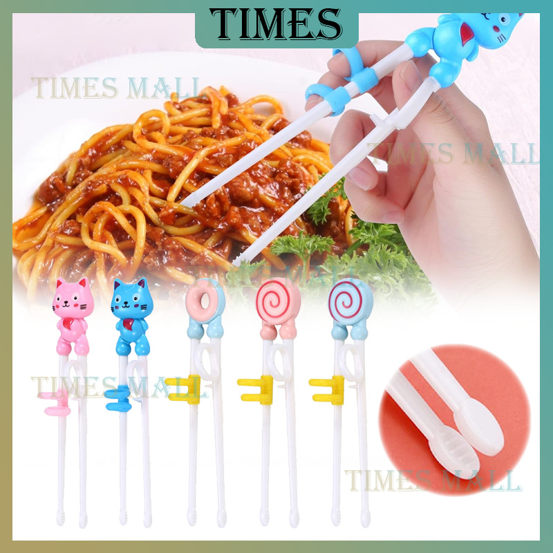 Jual Sumpit Anak Kartun Latihan Belajar Makan/Sumpit Anak Karakter ...