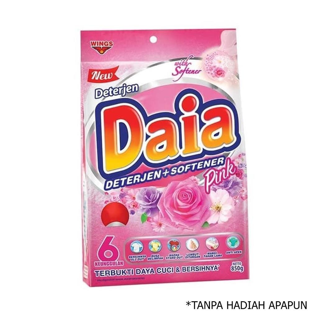 Jual Daia Pink Powder Detergent Softener [800 gr/pcs] | Shopee Indonesia