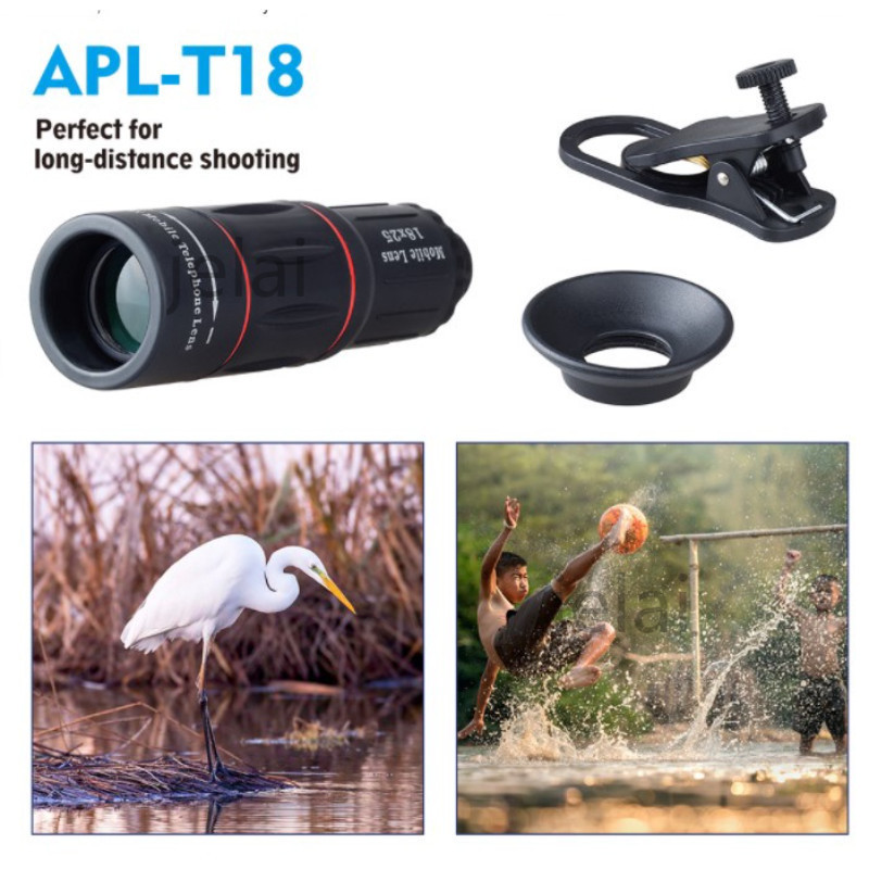 Jual Lensa Apexel 18x25 Zoom Telezoom Apexel 28x Zoom Lensa Tele Zoom ...