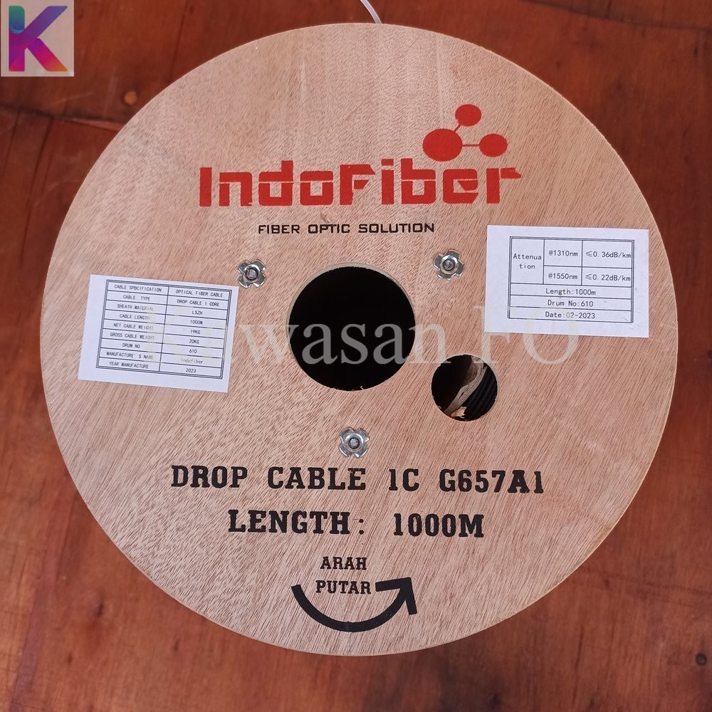 Jual Dropcore 1 Core 3 Seling Indofiber Dropcore 1c 3s indofiber 1000m ...