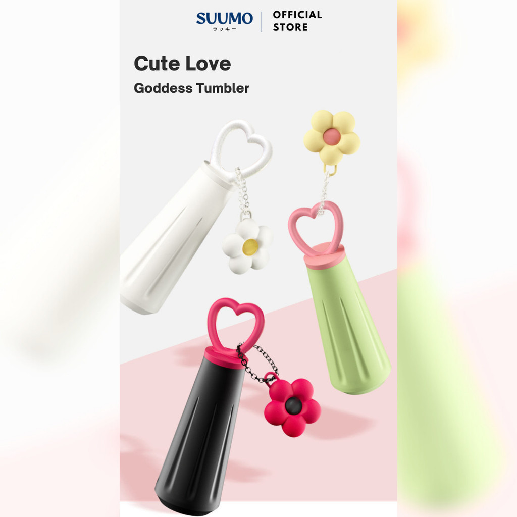 Jual Suumo Tumbler Botol Minum Thermos Series Goddess Love 450ml Free ...