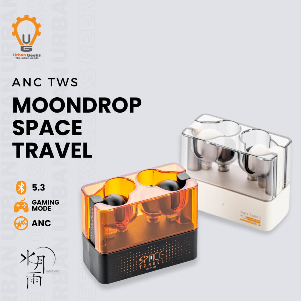 Jual Moondrop Space Travel ANC Dynamic Driver TWS True Wireless Earbuds ...
