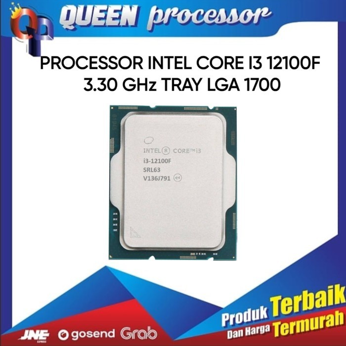 Jual PROCESSOR INTEL CORE I3 12100F 3.30 GHz TRAY LGA 1700 - 1 Tahun ...
