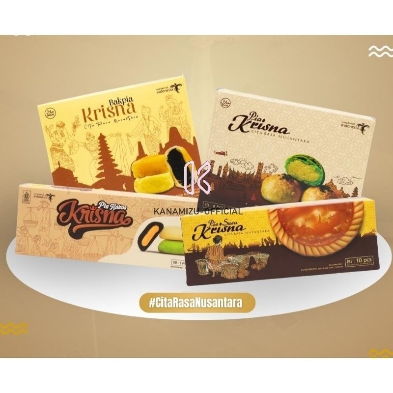 Jual Pia Kukus Pie Susu Bakpia KRISNA | Shopee Indonesia