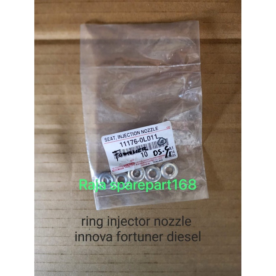 Jual ring nozzle injector toyota innova fortuner hilux diesel harga per ...