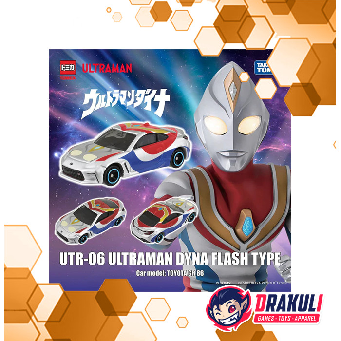 Jual Toys Tomica Ultraman UTR-06 Ultraman Dyna Flash Type | Shopee ...