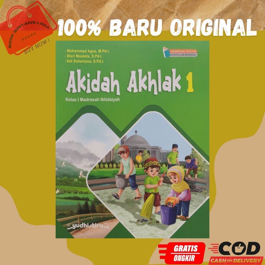 Jual Buku Kurikulum Merdeka Akidah Akhlak Kelas 1 2 3 4 5 6 MI Penerbit Yudhistira | Shopee ...