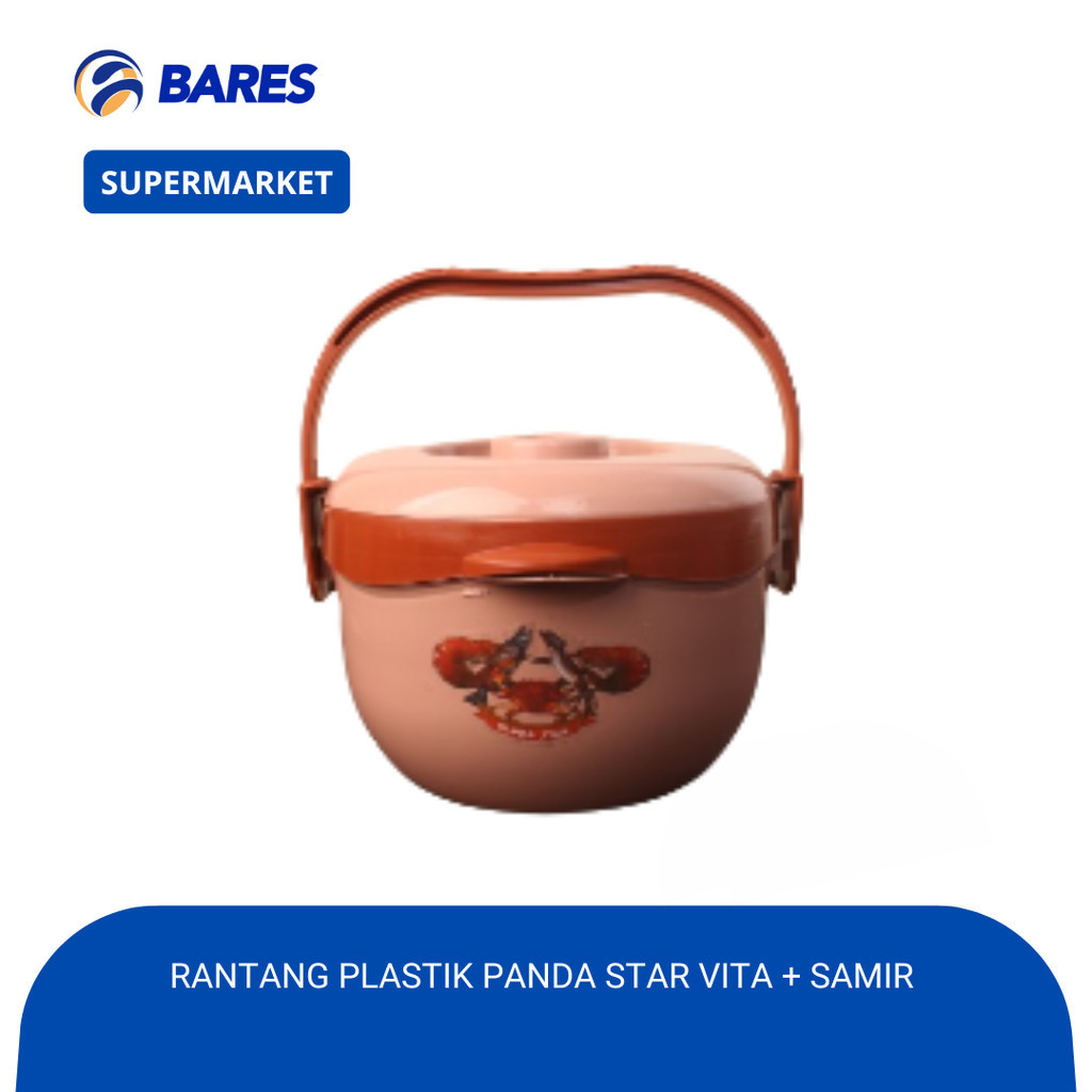 Jual Rantang Plastik Vita+Samir Panda Star | Shopee Indonesia