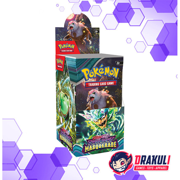 Jual TCG Pokemon SV6 Twilight Masquerade Booster Box 18CT / 18 Packs Box | Shopee Indonesia