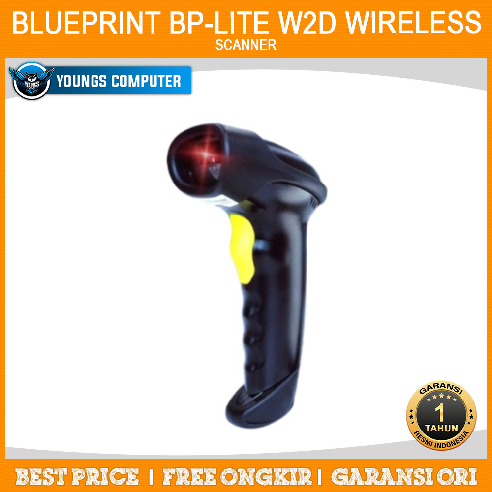 Jual SCANNER BLUEPRINT BP-LITE W2D WIRELESS 2D LASER BARCODE & QR CODE ...