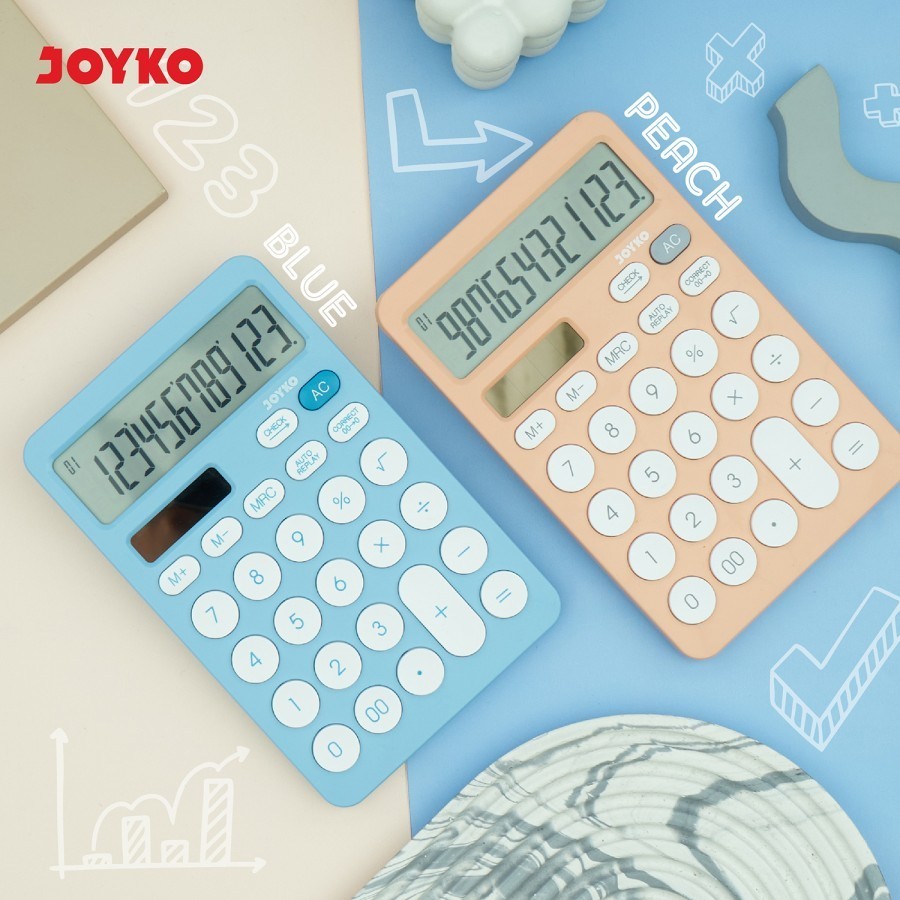 Jual Kalkulator Stylist JOYKO CC-64CO / Calculator Cek Ulang Pastel ...