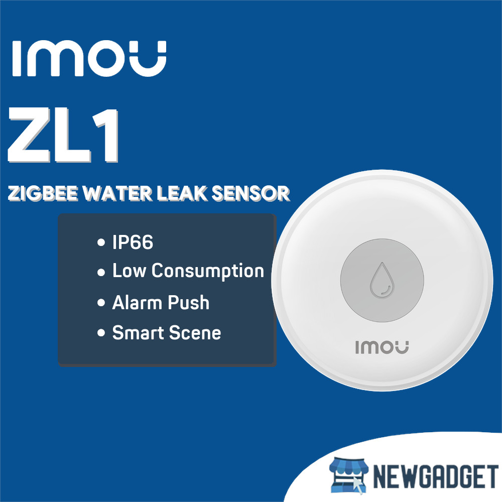 Jual IMOU ZL1 WATER LEAK SENSOR / DETECTOR ZIGBEE GARANSI RESMI 1 TAHUN ...