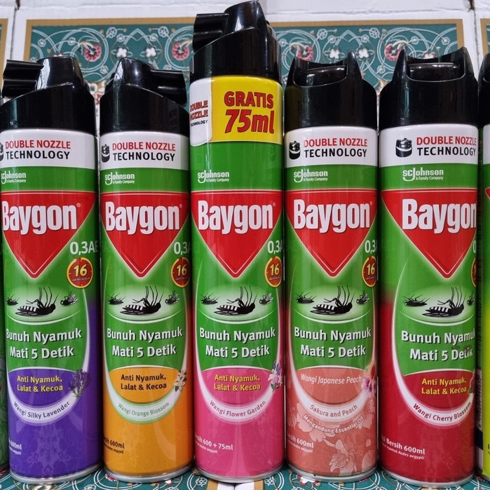 Jual Baygon 600ml / 600+75ml Aerosol Insektisida Pembasmi Nyamuk ...