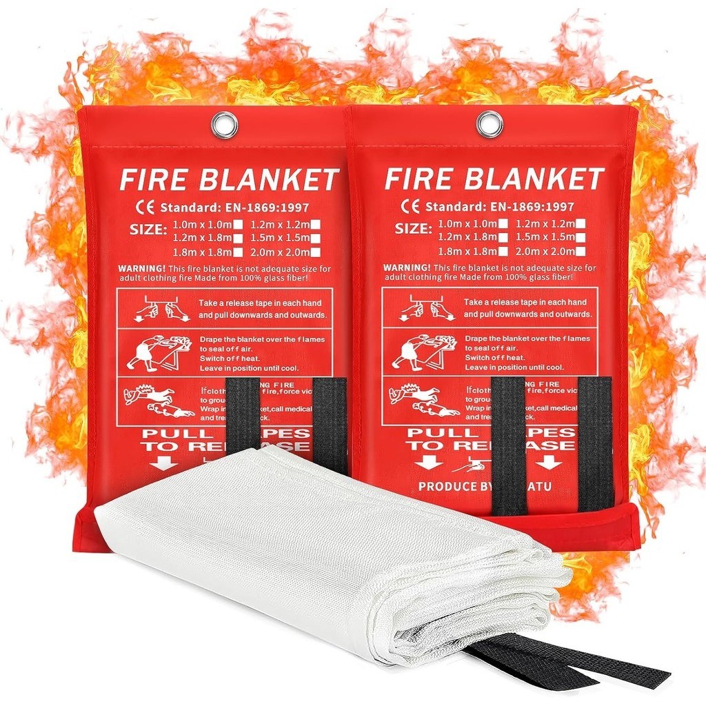 Jual Fireproof Blanket Fire Retardant Emergency Rescue Shelter