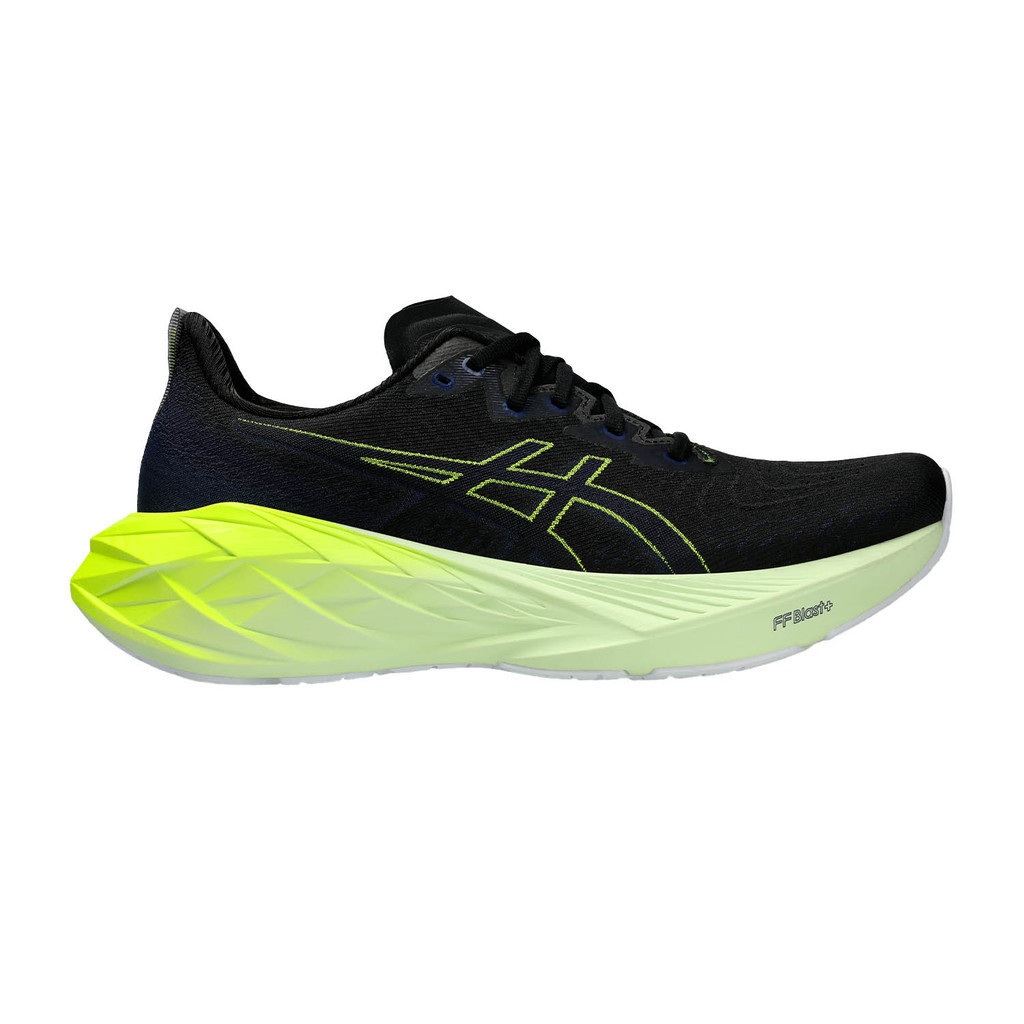 Jual Asics Sepatu Lari/Running Novablast 4 - Black/Blue Expanse ...