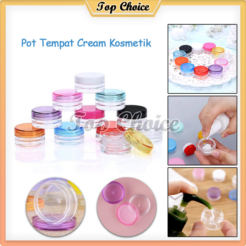 Jual Pot Jar Cream 5 Gram / Pot Tempat Cream Kosmetik / Tempat Cream ...