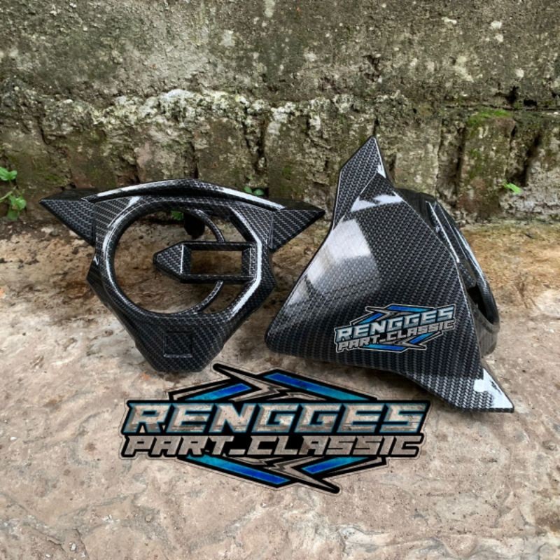 Jual visor cover speedometer beat new esp eco 2016-2019 carbon kevlar ...