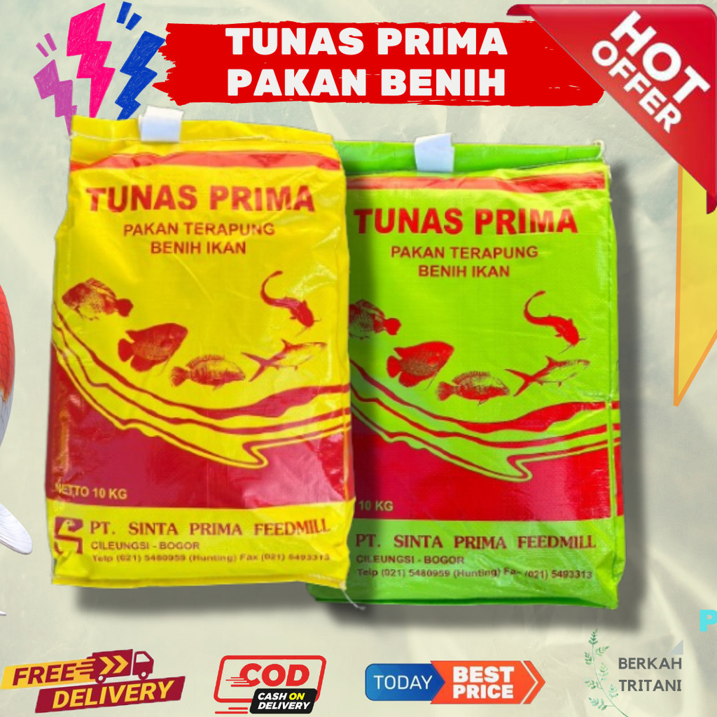 Jual TUNAS PRIMA TP50 TP80 TP120 1kg Pakan Ikan Apung Lele Nila Patin Gurame Hias | Shopee Indonesia