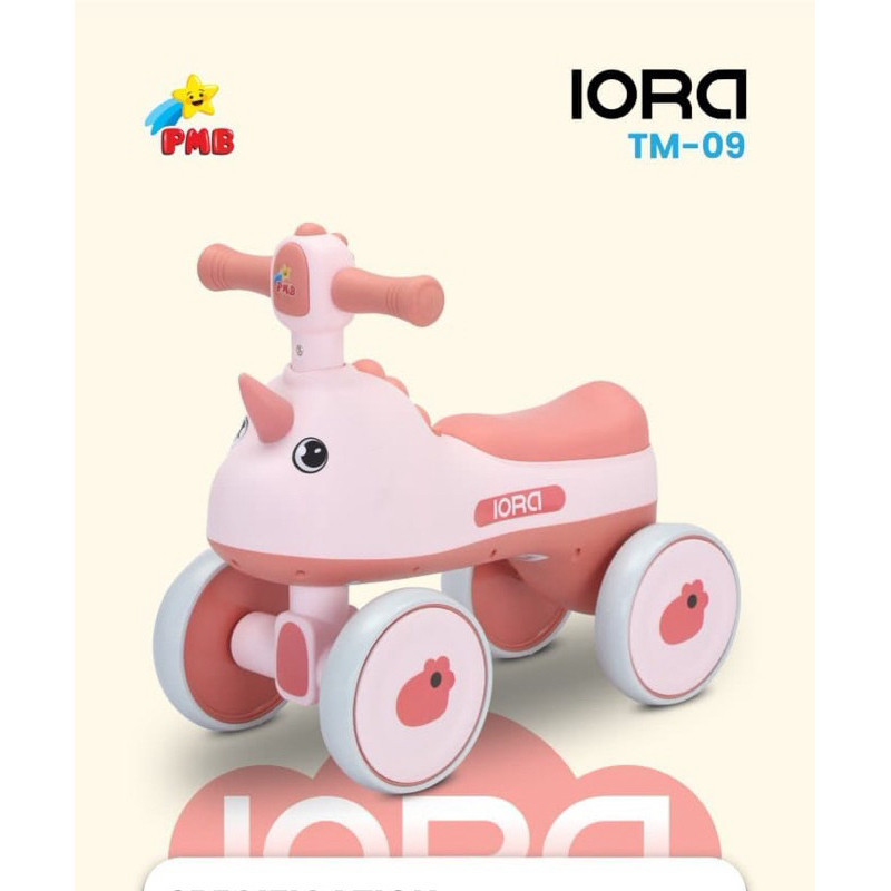 Jual Sepeda dorong anak Balance bike IORA TM-09 Mainan Playground ...