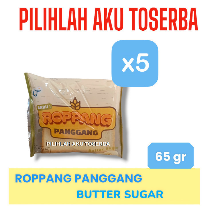 Jual ROPPANG Panggang BUTTER SUGAR Roti Tawar isi Gula Mentega ...