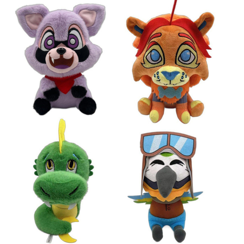 Jual Indigo Park Plush Doll Raccoon Cute Cartoon Soft Stuffed Animals ...
