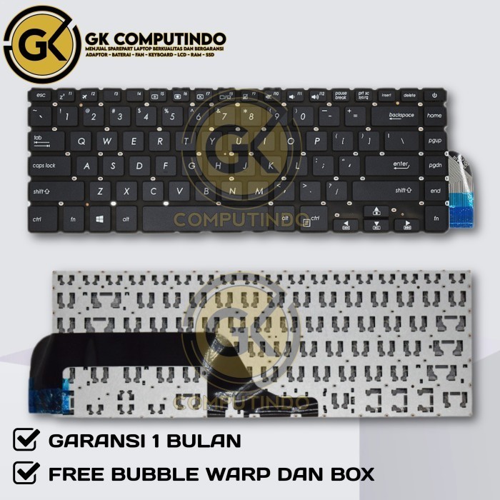 Jual Keyboard Laptop Asus VivoBook 15 X505 X505B X505BA X505Z X505ZA ...
