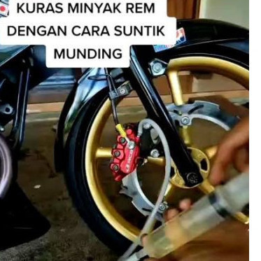 Jual Alat Bleeding Kuras Minyak rem motor/Mobil ukuran 50ml / 50cc ...