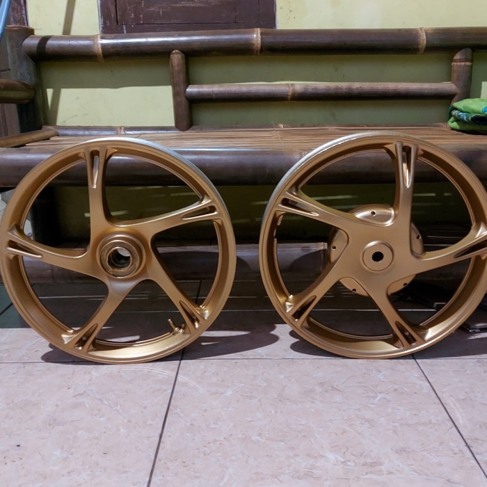 Jual Velg racing motor mio sporty, mio smile, gold | Shopee Indonesia