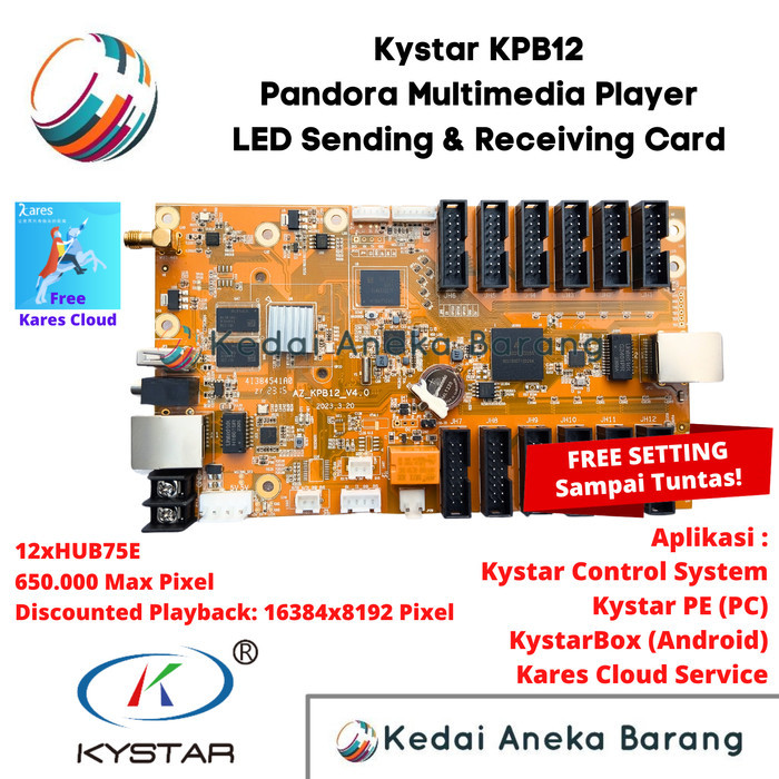 Jual TC99 Kystar KPB12 Pandora Multimedia Player LED Videotron ...