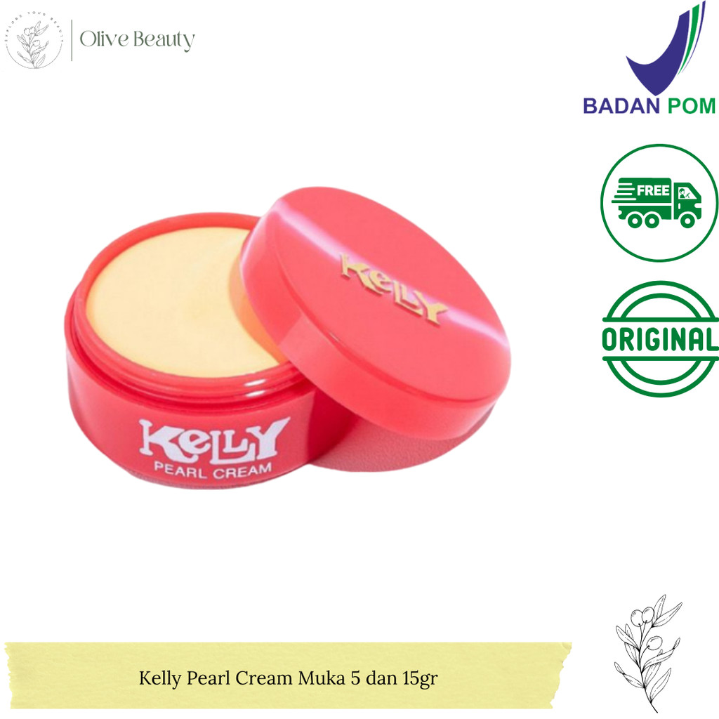 Jual Kelly Pearl Cream Muka 5 dan 15gr | Shopee Indonesia