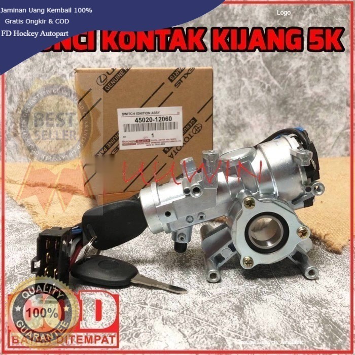 Jual KUNCI KONTAK MOBIL KIJANG 5K - SWITCH IGNITION KONTAK ASSY KIJANG ...