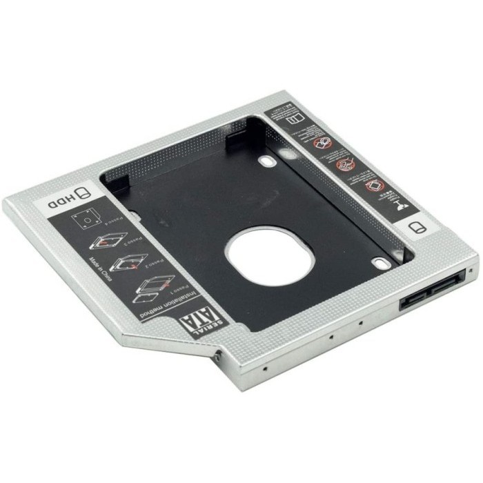 Jual SSD HDD Caddy Slim 12.7mm (Tebal) Sata To Sata | Shopee Indonesia