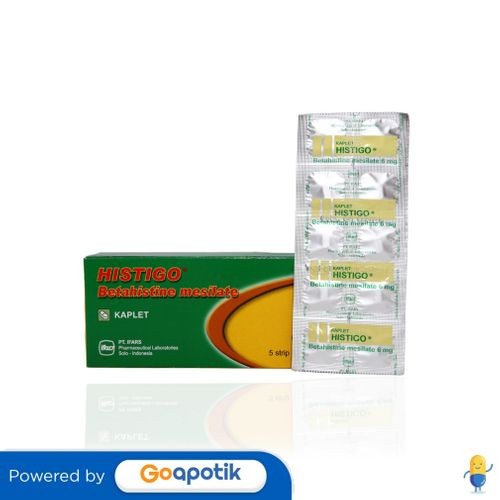 Jual Histigo 6 Mg Box 50 Kaplet | Shopee Indonesia