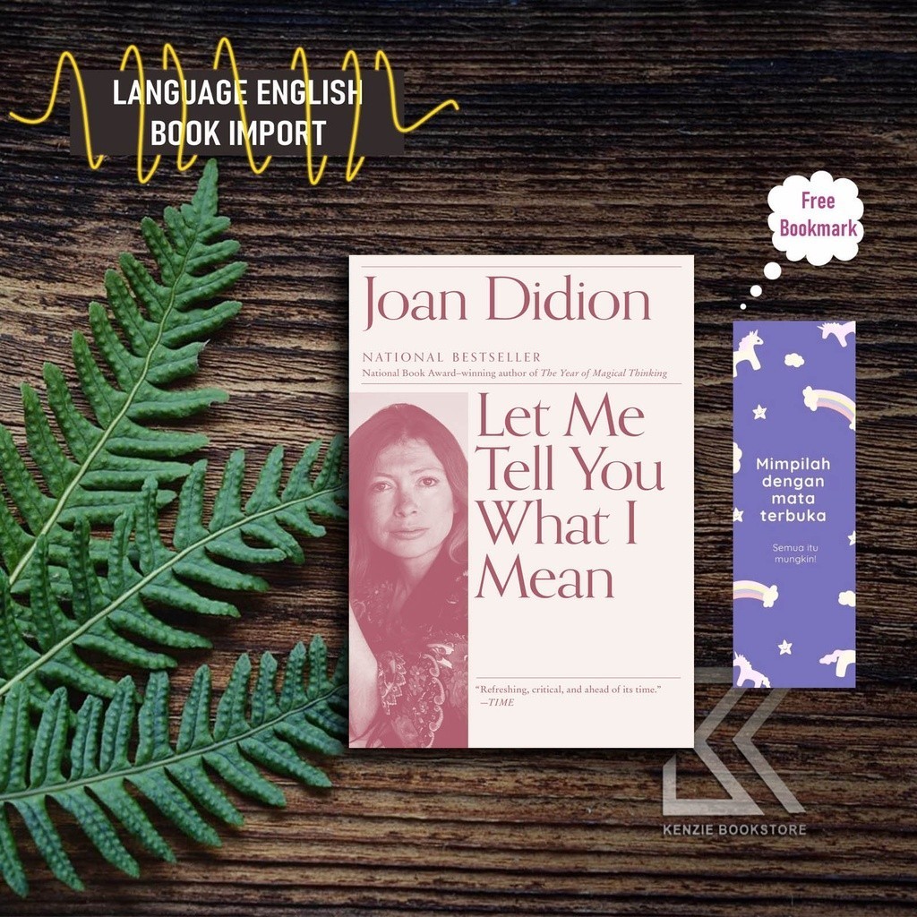 Jual Let Me Tell You What I Mean by Joan Didion | Shopee Indonesia