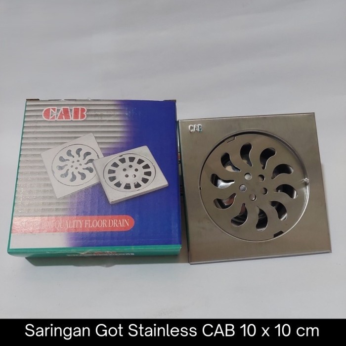 Jual Saringan Got Stainless avur afur Kamar mandi 4 inch 10 x 10 cm CAB ...