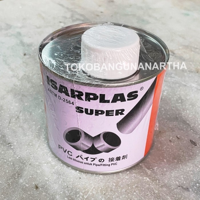 Jual 400 Gram Lem Pipa / Fitting PVC Isarplas Super ASTM D-2564 | Shopee Indonesia