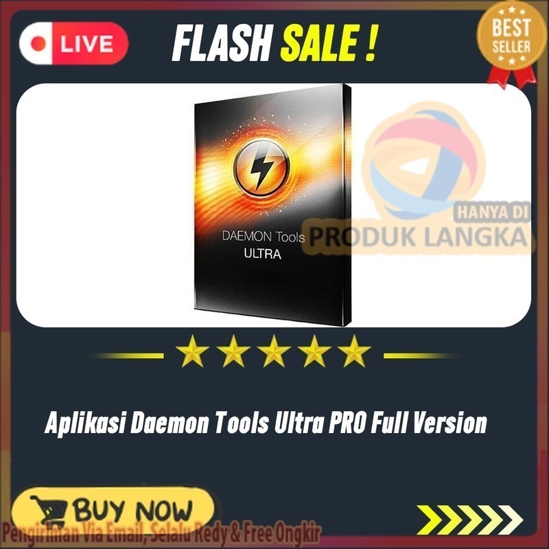 Jual Aplikasi Daemon Tools Ultra Pro Full Version Plus Terbaru Premium