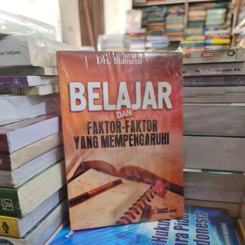 Jual Belajar dan faktor faktor yang mempengaruhi by Drs Slameto | Shopee Indonesia