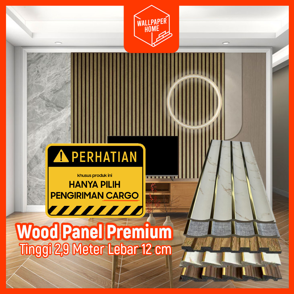 Jual Wallpanel PVC Dinding / Woodpanel Motif Kayu / Wall Panel Dekorasi ...