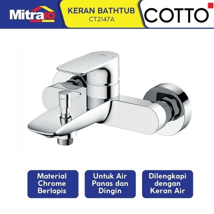 Jual Cotto Kran Bathtub Dan Shower Stainless Air Panas Dingin CT2147A ...
