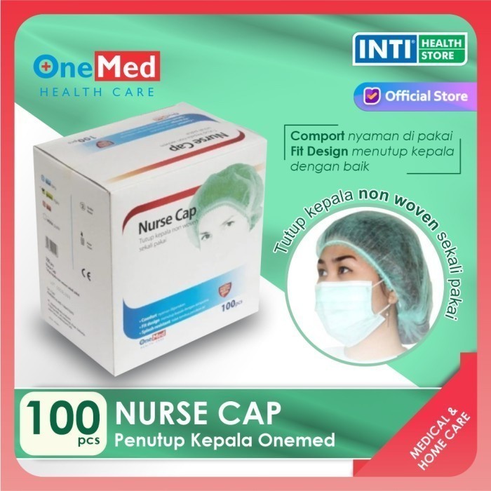 Jual ONEMED Nurse Cap Penutup Kepala Onemed | Shopee Indonesia