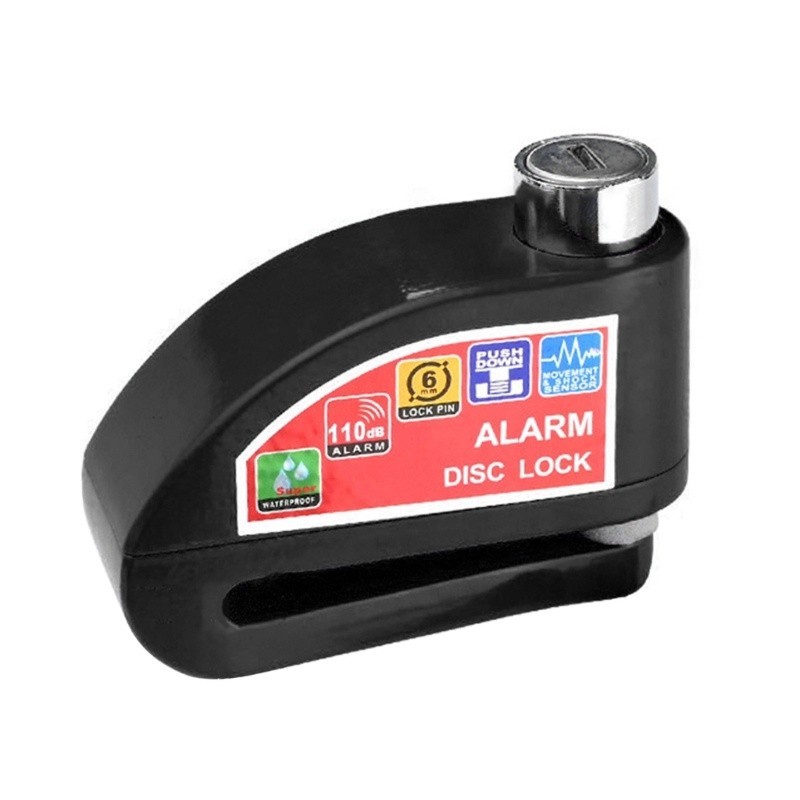Jual Gembok Alarm Cakram Disc Lock Kunci Alarm Gembok Motor Anti Maling ...