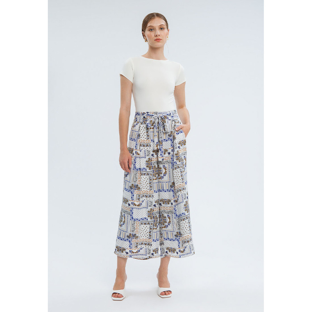 Jual Minimal Karamina Pant Blue Yellow | Shopee Indonesia