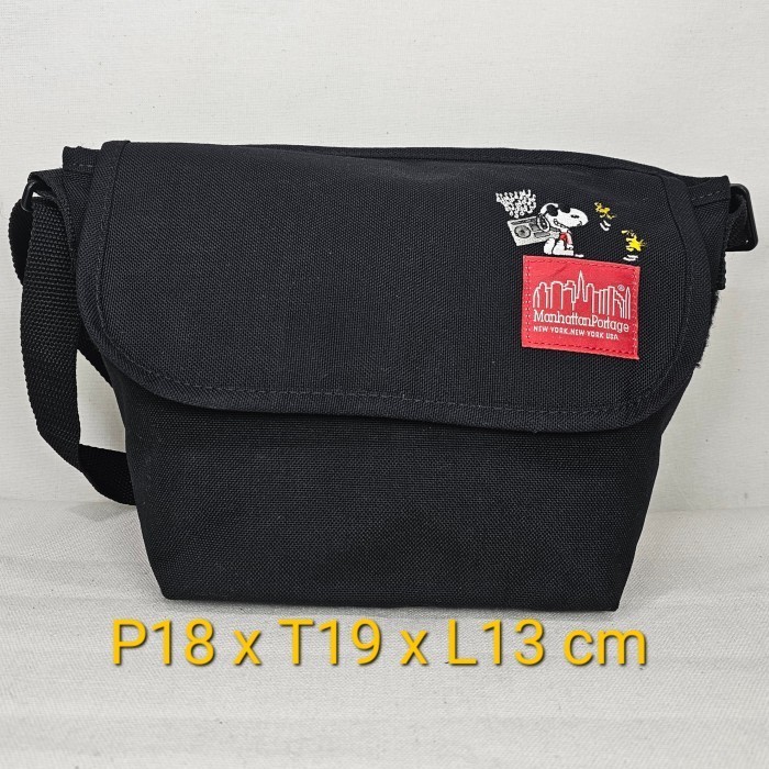 Jual Manhattan Portage New York X Peanuts snoopy & woodstock limited ...